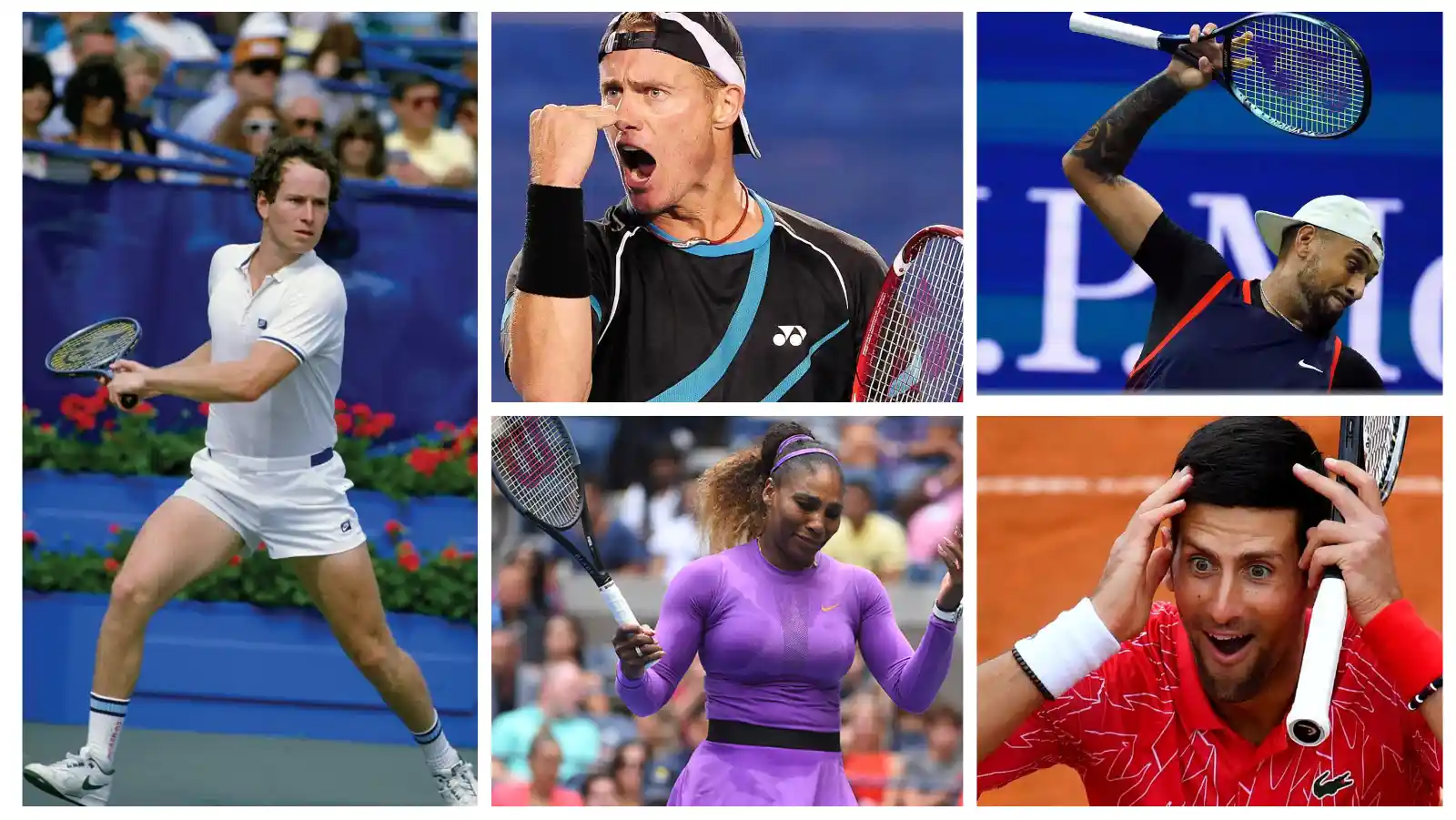 Angriest Tennis Players Of All Time