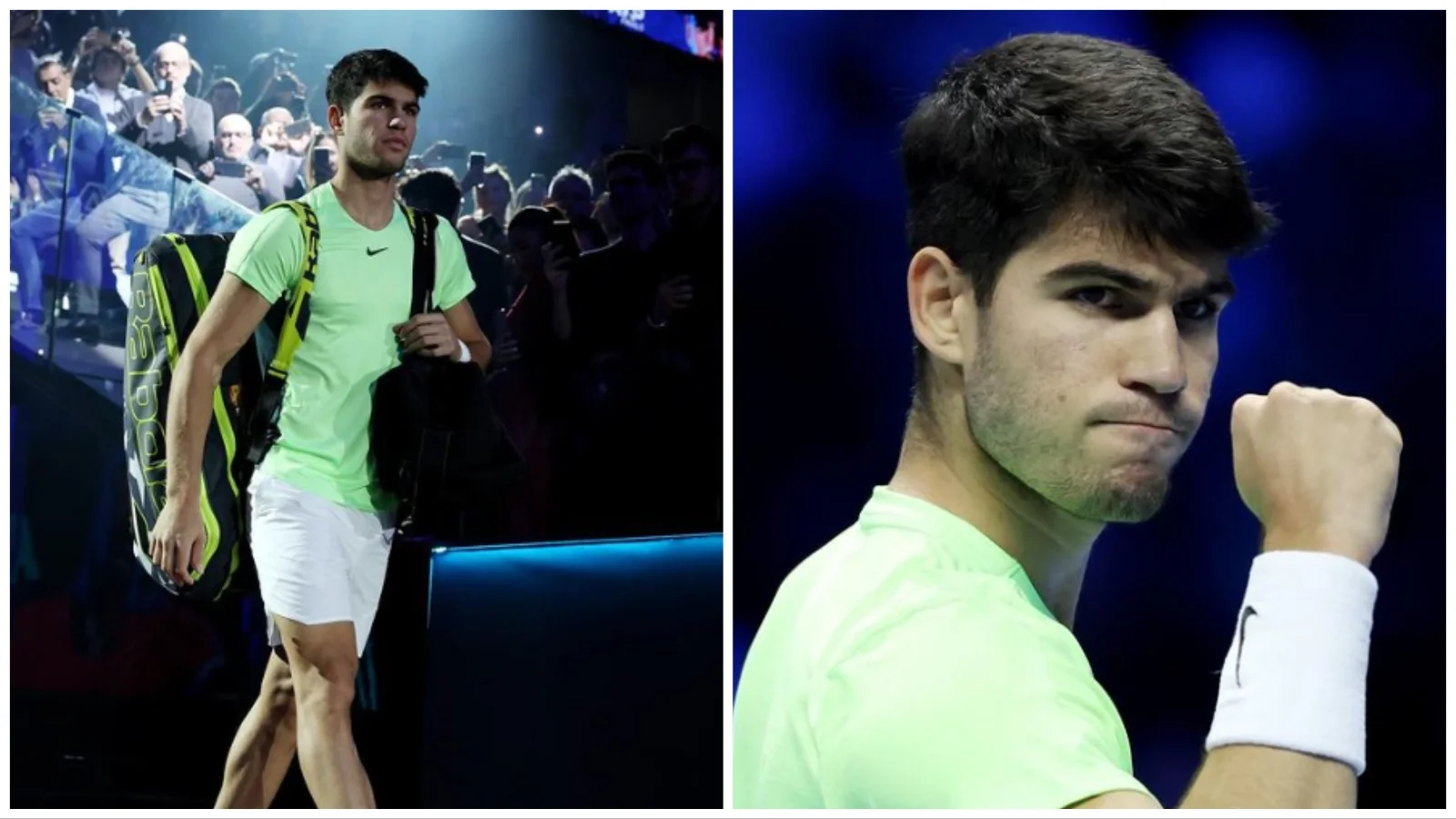 ATP Finals: Carlos Alcaraz to face Novak Djokovic in semi-finals