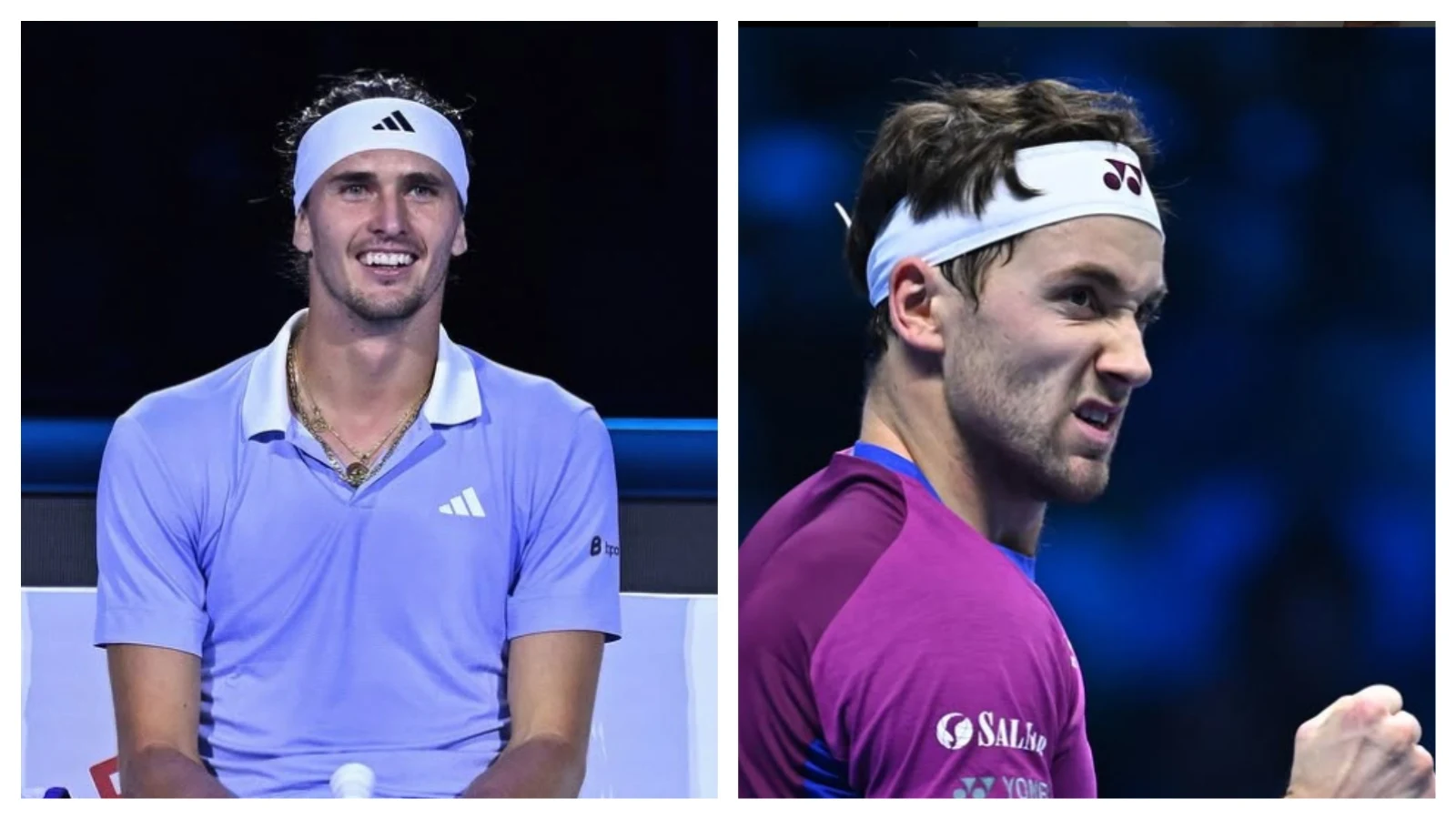 Alexander Zverev, Casper Ruud reach ATP semis